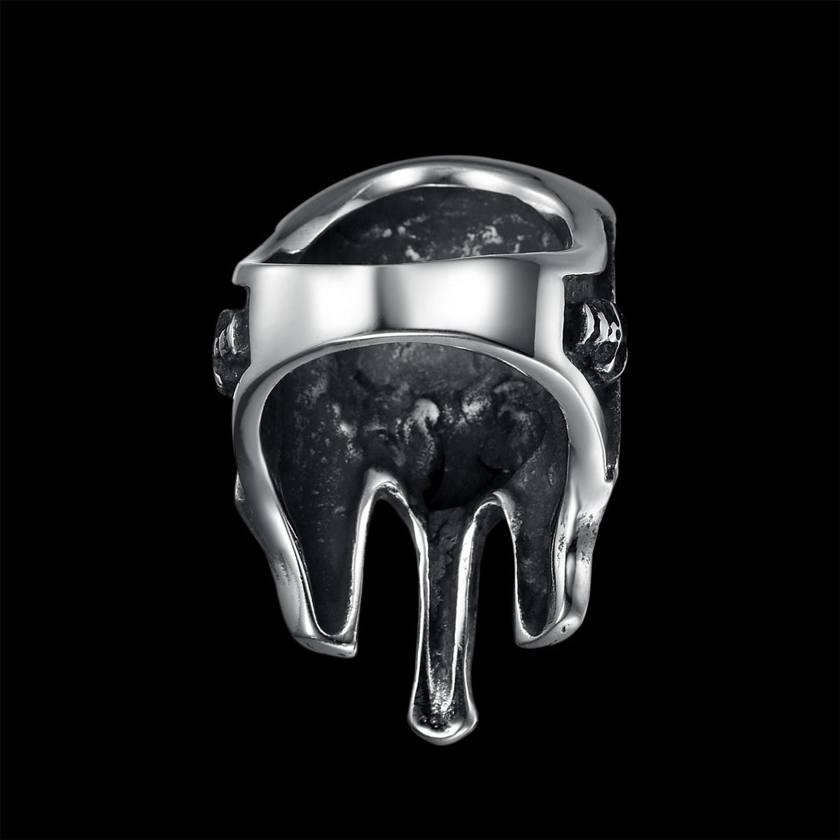 EGYPTIAN CURSE SKULL RING – Elliston Leather